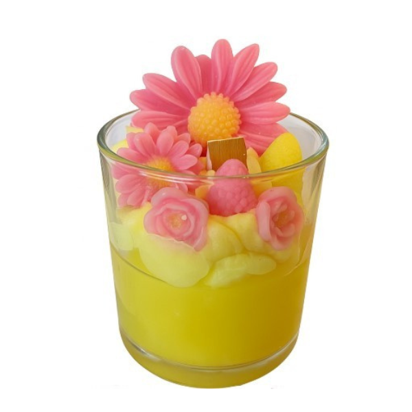 Vanilla & J’adore Scented Candle | Hand-Poured Luxury by Goddess SA